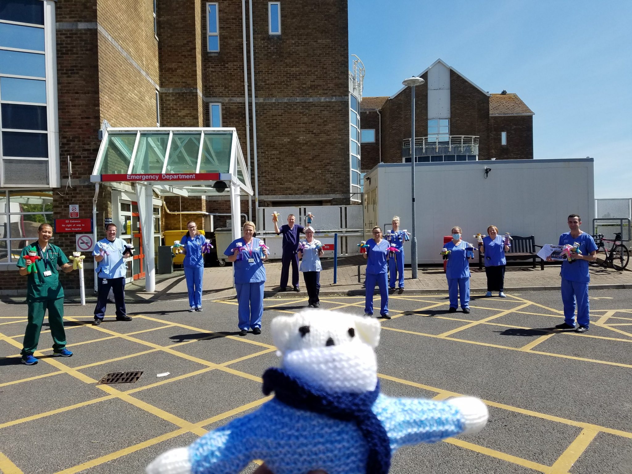 Staff at Dorset County Hospital express heartfelt thanks to the ...